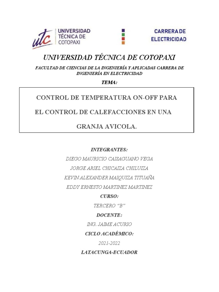 Programacion - Proyecto Final - Grupo 03 | PDF | Arduino | Sensor