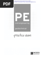 PE Civil - Structural Practice Exam | PDF | Beam (Structure) | Deep ...