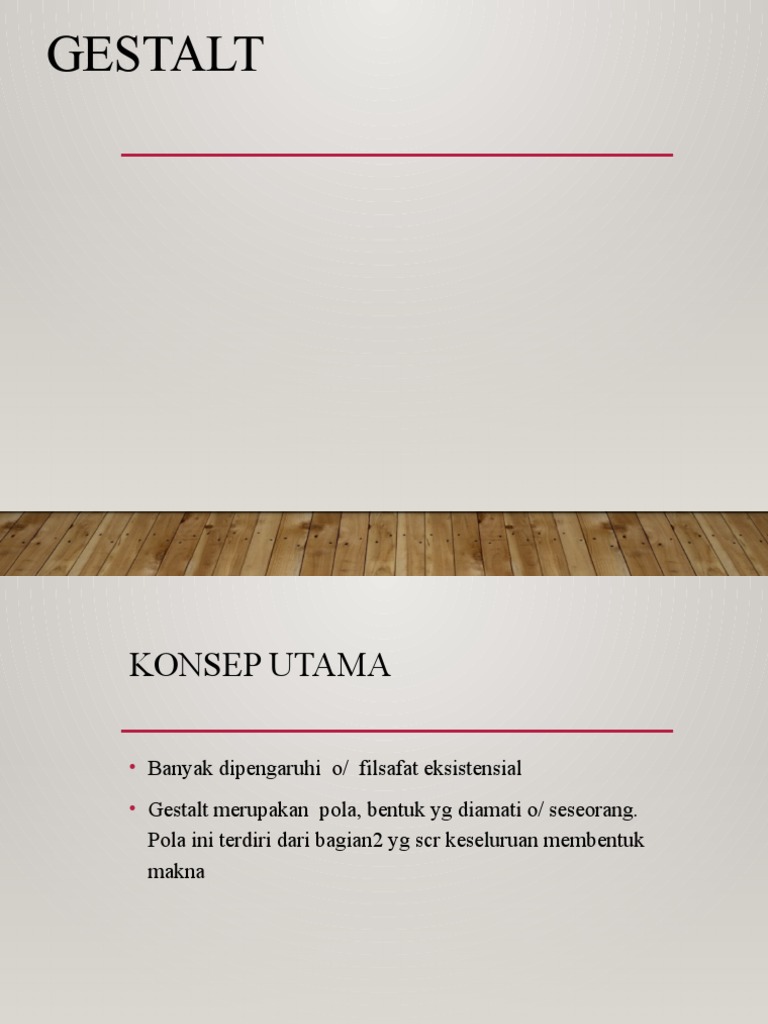 Terapi GESTALT | PDF