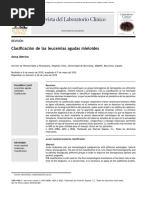 Clase 2 Clasificacion Fab | PDF | Leucemia | Enfermedades y trastornos