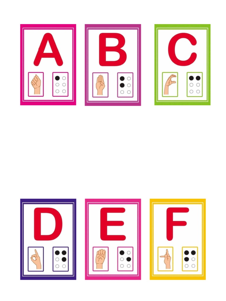 Abecedario Braille | PDF