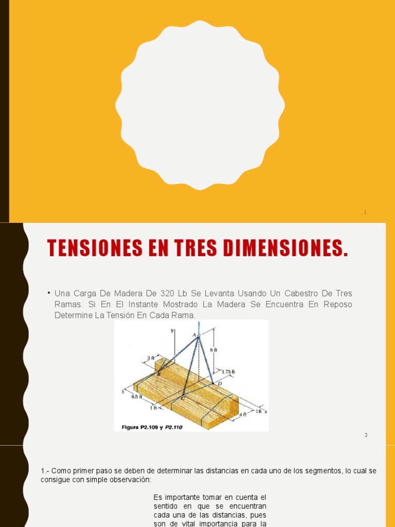 Ejercicios Tensiones | PDF | Ecuaciones | Raíz cuadrada