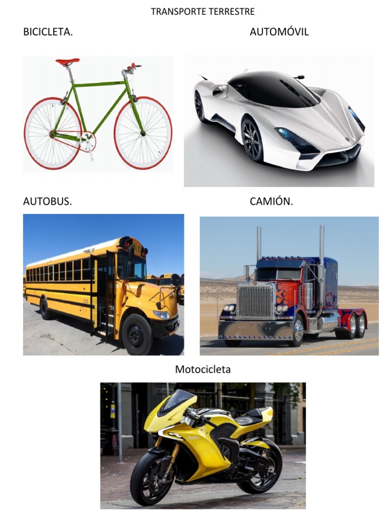 medios de transporte | PDF