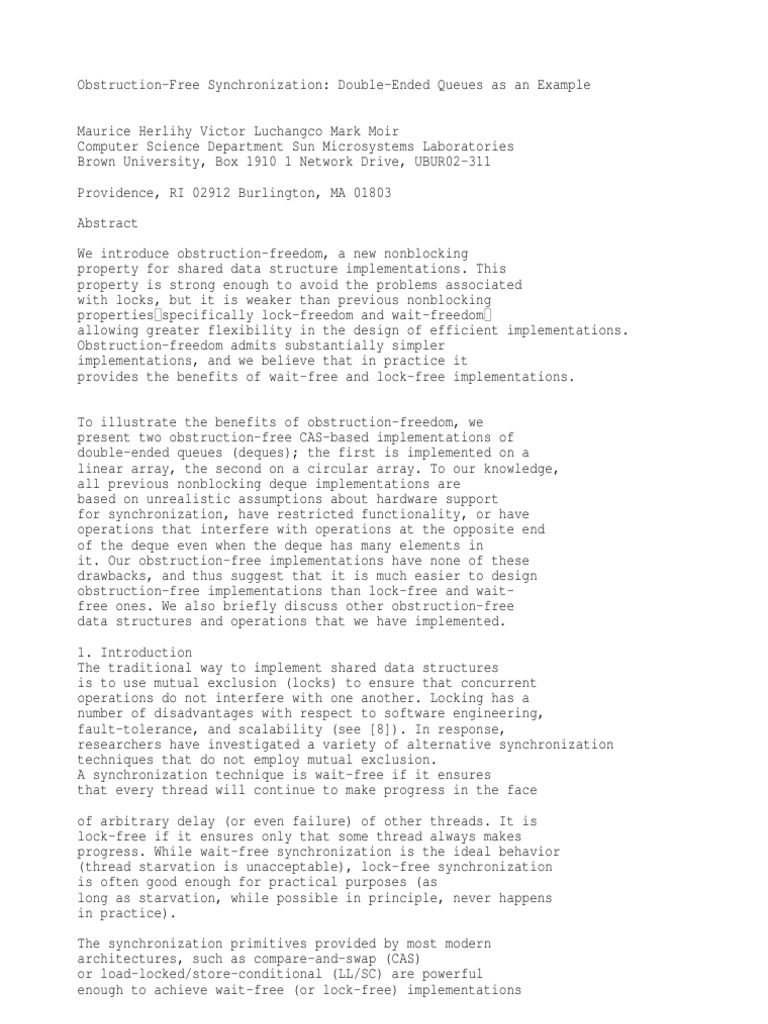 10 1 1 83 7992 | PDF | Concurrent Computing | Areas Of Computer Science