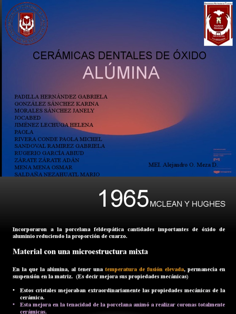 Cerámicas Dentales de Óxido | Descargar gratis PDF | Aluminio | Óxido ...