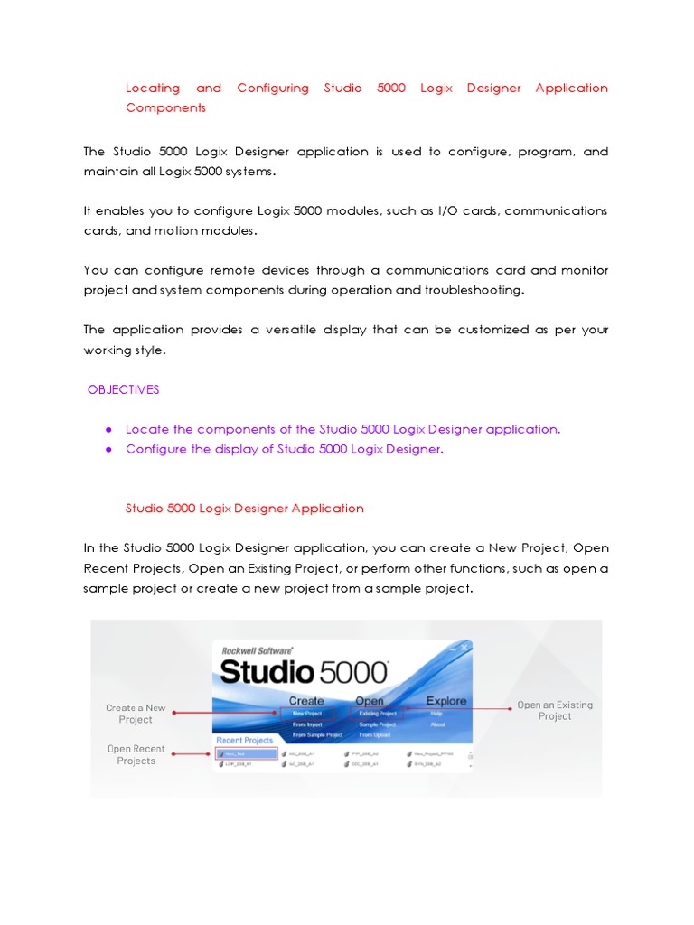 Studio 5000 Logix Designer Setup Guide | PDF | Window (Computing) | Computer Program