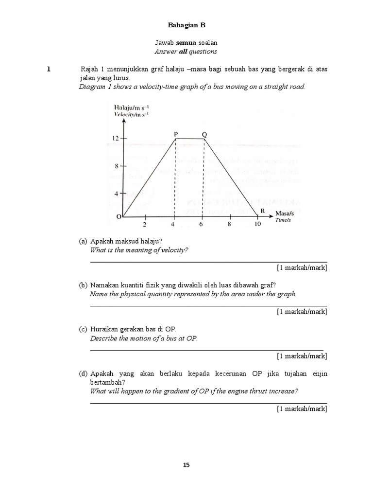 Soalan PAT Fizik Tingkatan 4 KSSM | PDF