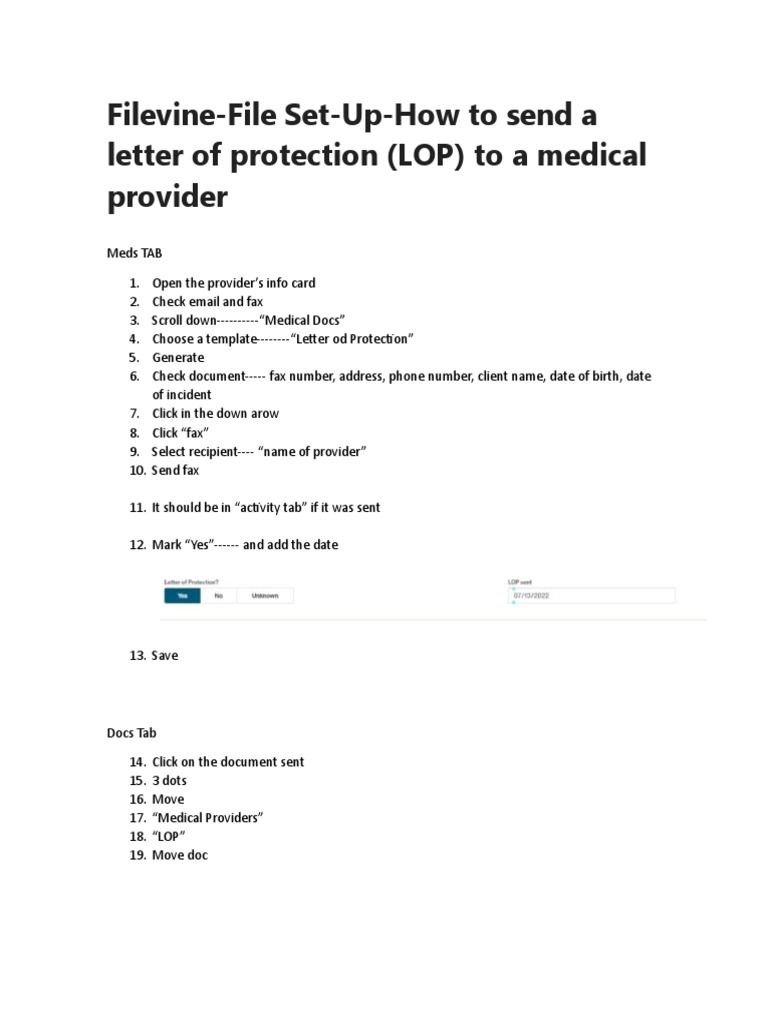 LOP Template Setup Guide | PDF