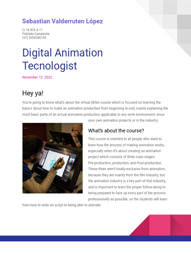 Learn animation process from pre to post production | PDF | Cognition ...