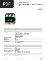 Schneider Electric - EOCR - 3DM2-WRDUWZ | PDF | Relay | Alternating Current
