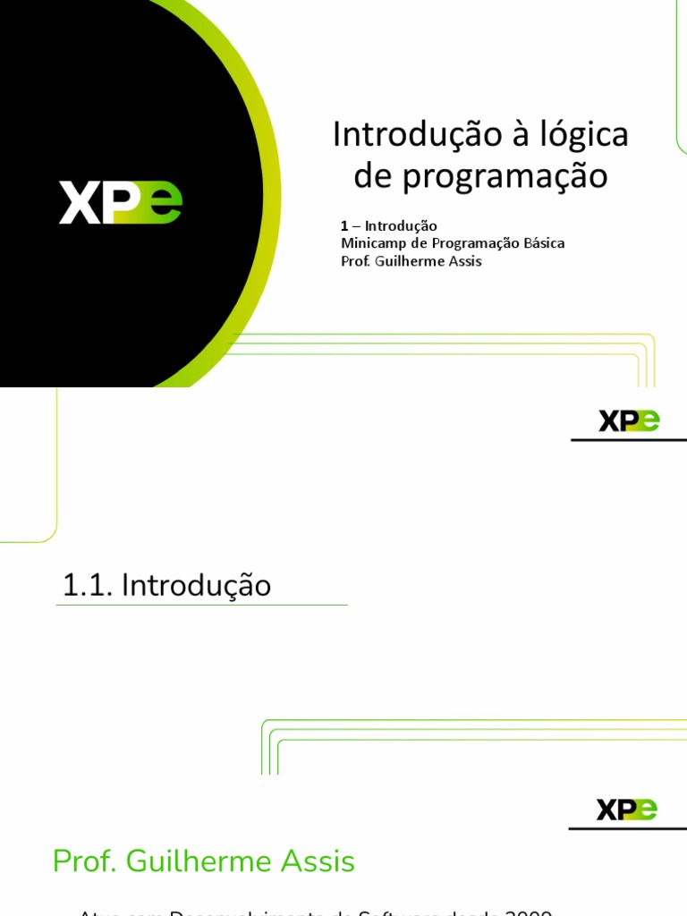 Aulas Do Módulo 1 - Programação Básica | PDF | Armazenamento de dados ...