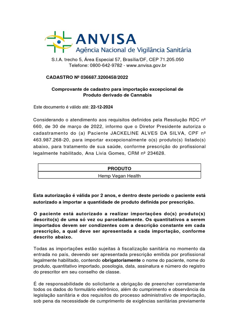 Anvisa | PDF