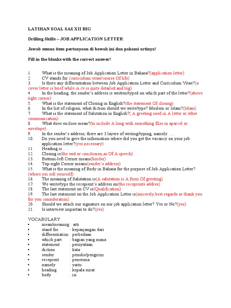 LATIHAN SOAL SAS XII BIG Salinan | PDF | Social Science | Language Arts ...