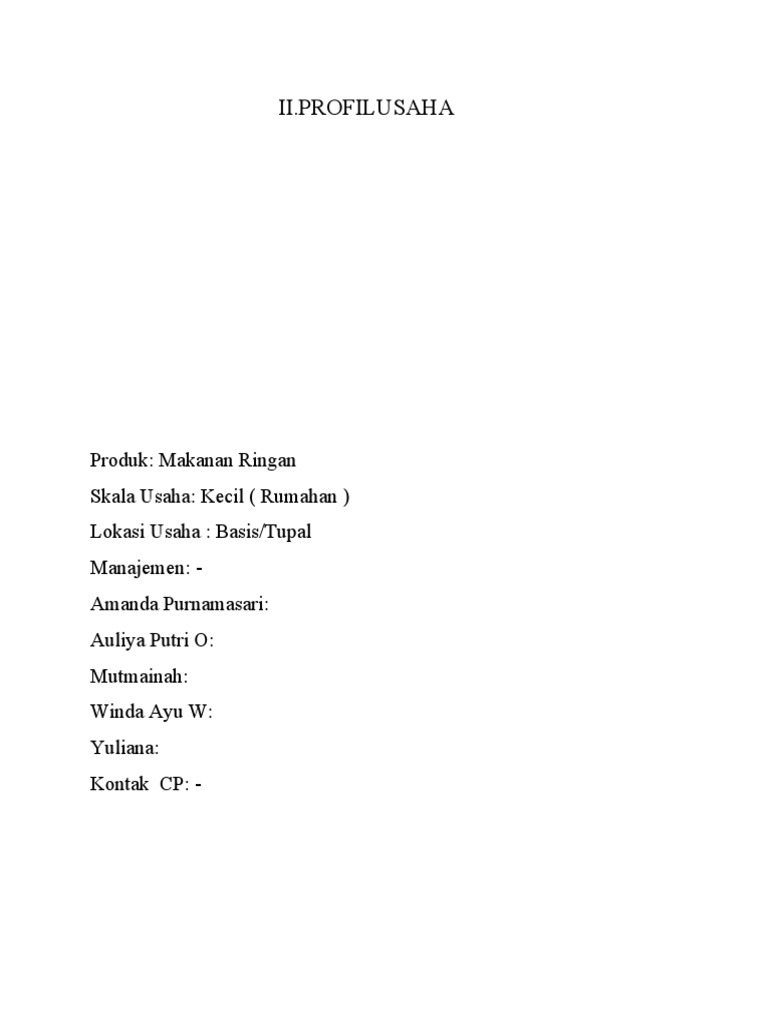 Proposal Klompok 1 | PDF