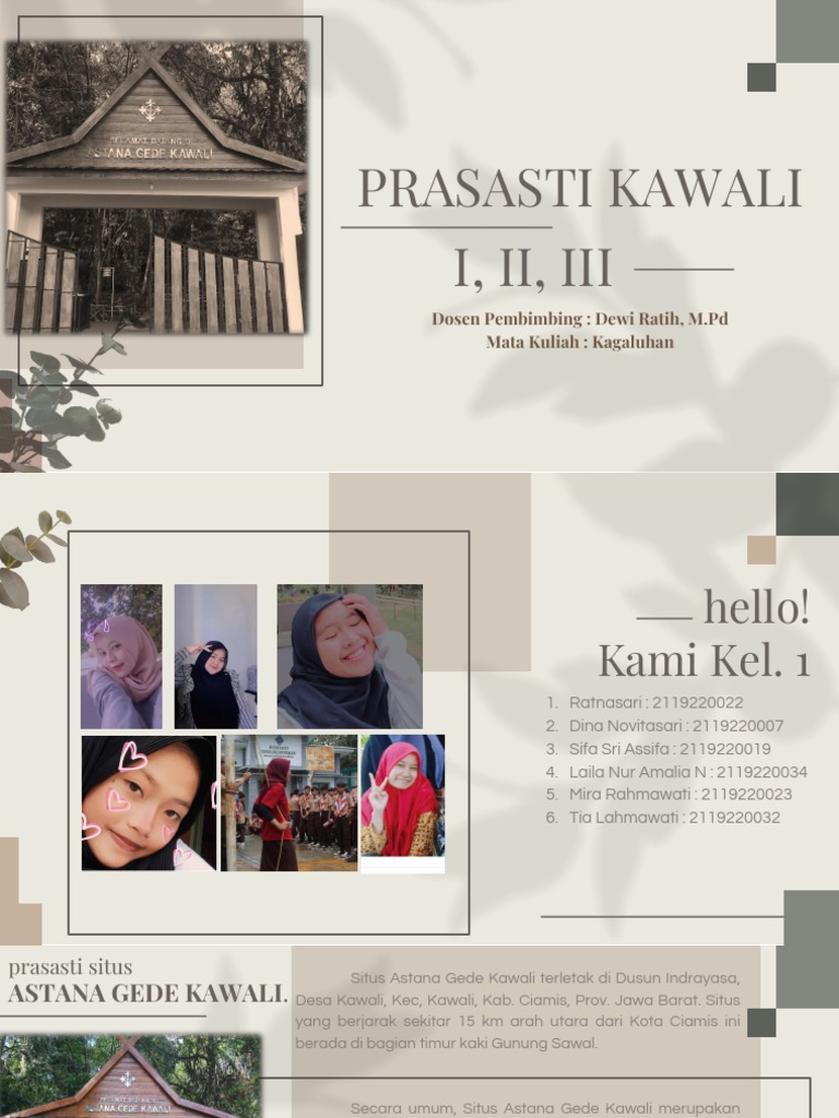 Prasasti Kawali dan Sejarahnya | PDF