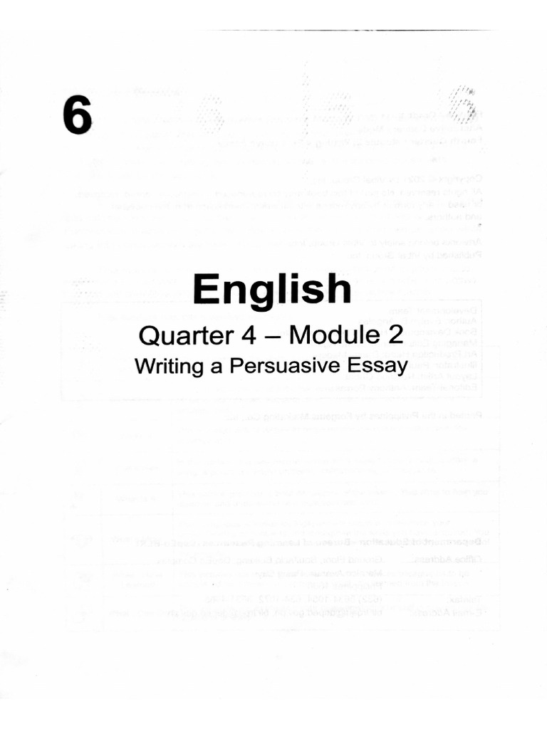 Eng Mod 2 q4 | PDF