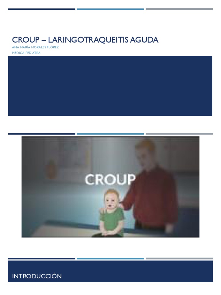 Croup - Laringotraqueitis Aguda | PDF | Neumología | Virología