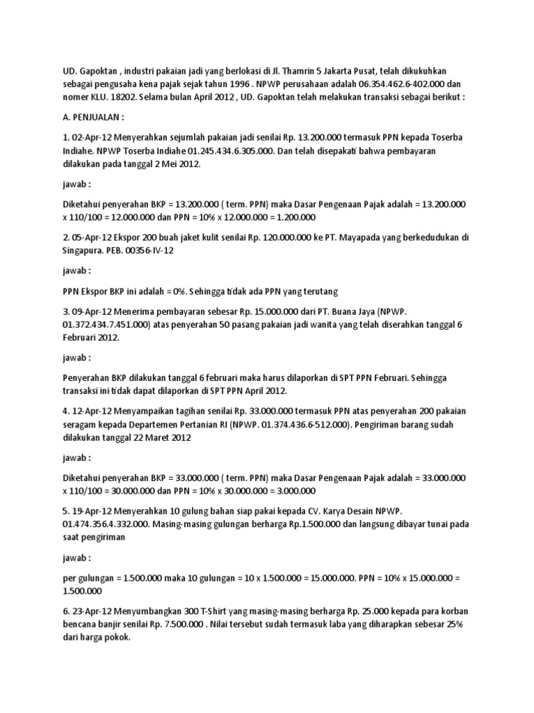 Kasus Ppn Pdf