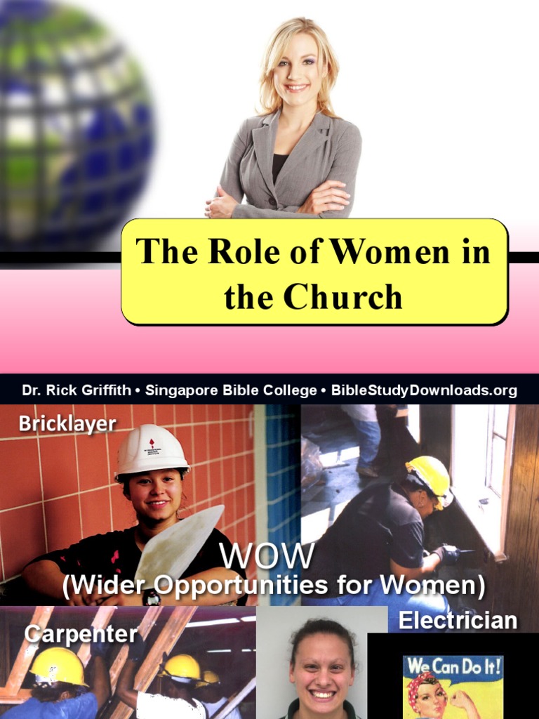 14 Role of Women LBC Sunday School | PDF | First Epistle To The ...