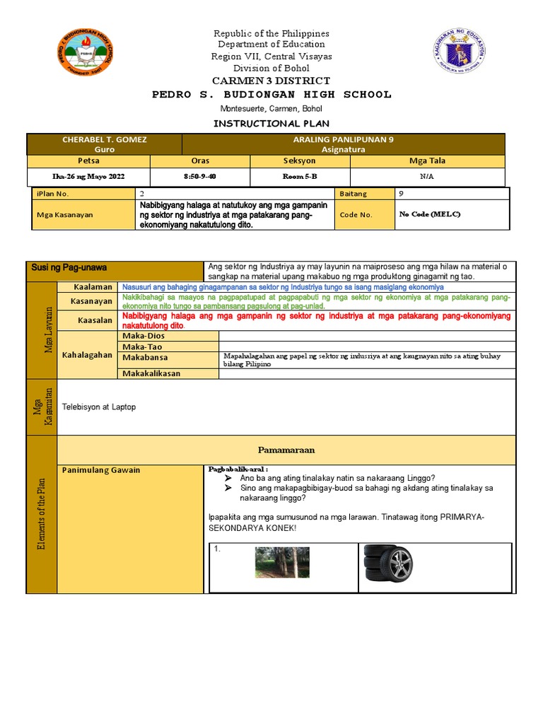 IPLAN 2nd-Cherabel | PDF