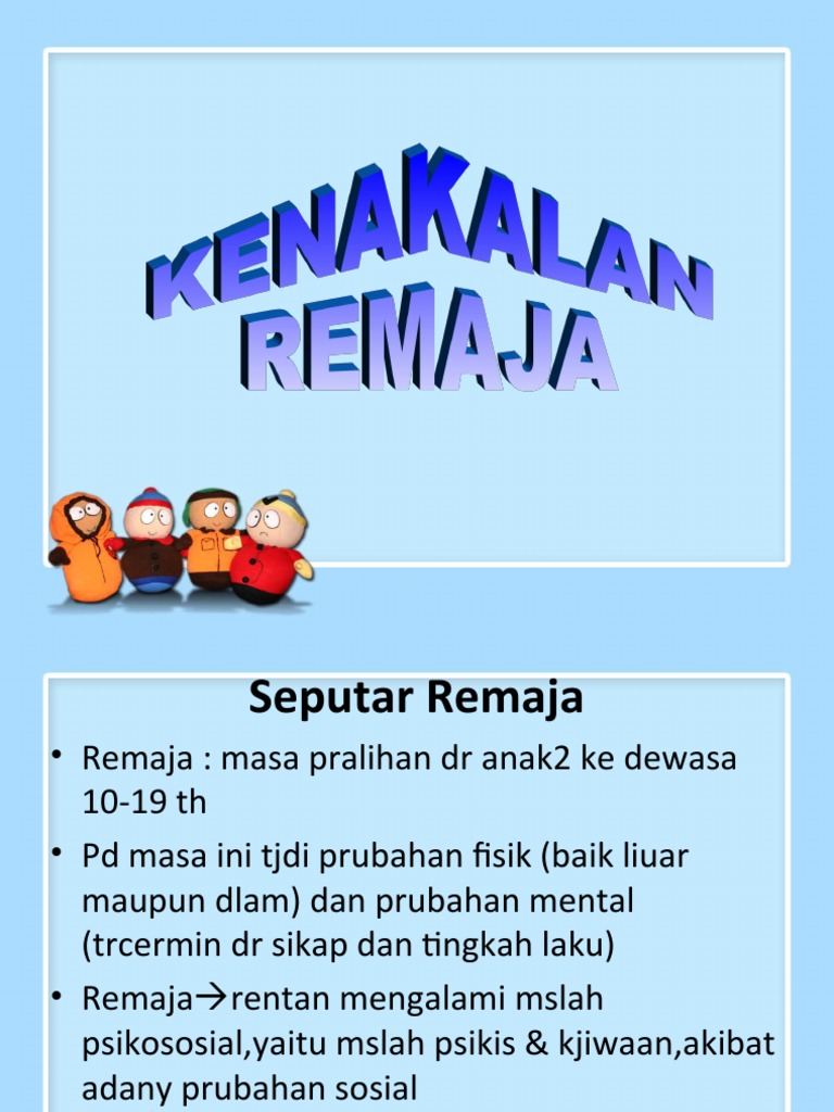 Kenakalan Remaja | PDF