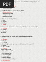 Contoh Soal Sistem Komputer Pilihan Ganda Beserta Jawabannya | PDF