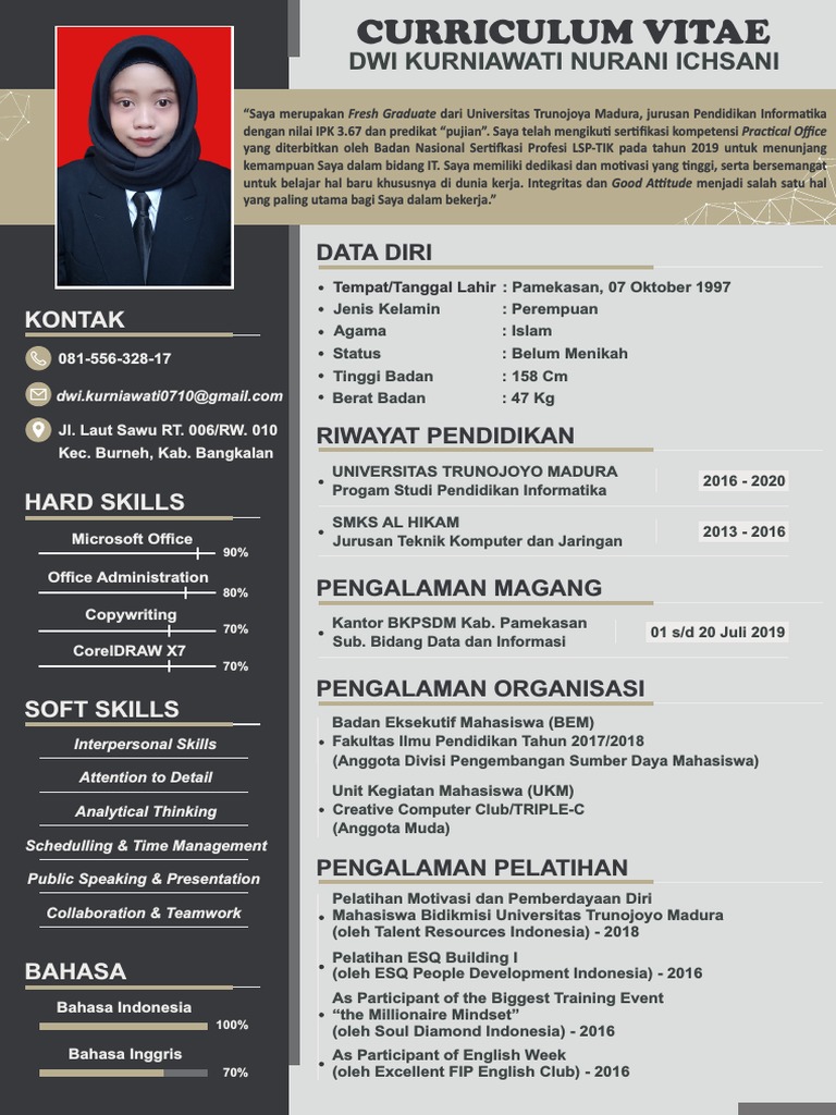 CV-Dwi Kurniawati Nurani Ichsani-5 | PDF