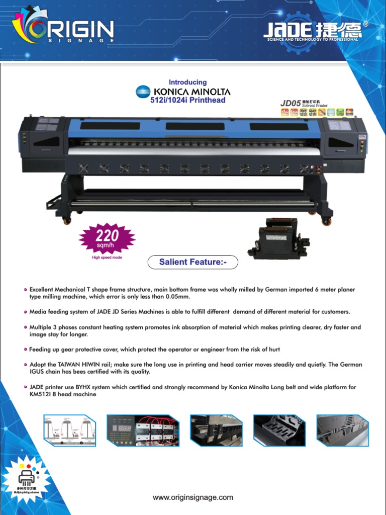 Introduction to the JD-05 Solvent Printer: A High-Speed, High-Quality Machine for Printing ...
