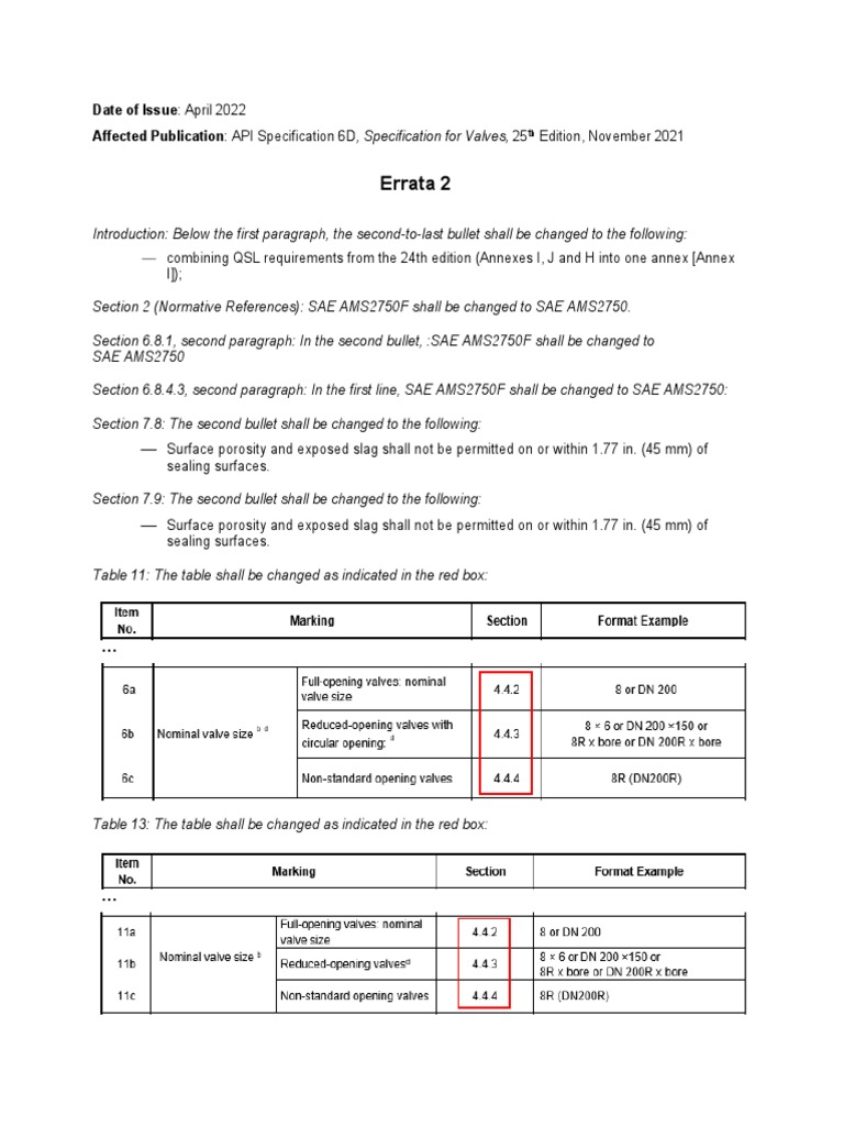 6D E25 Errata 2 | PDF | Pressure | Mechanical Engineering