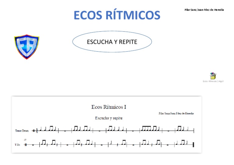 Ecos Rítmicos 1 | PDF