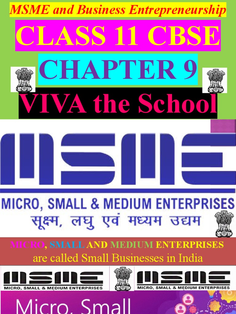 Small Business 2 MSME ACT 2020 | PDF
