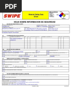 Alcohol en Gel MSDS | PDF | Alcohol | Agua