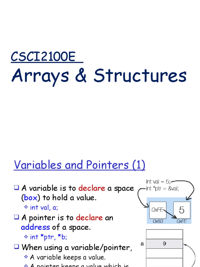Chapter 2. Arrays and Structures | PDF | Array Data Structure | Pointer ... Chapter 2. Arrays and Structures | PDF | Array Data Structure | Pointer ...