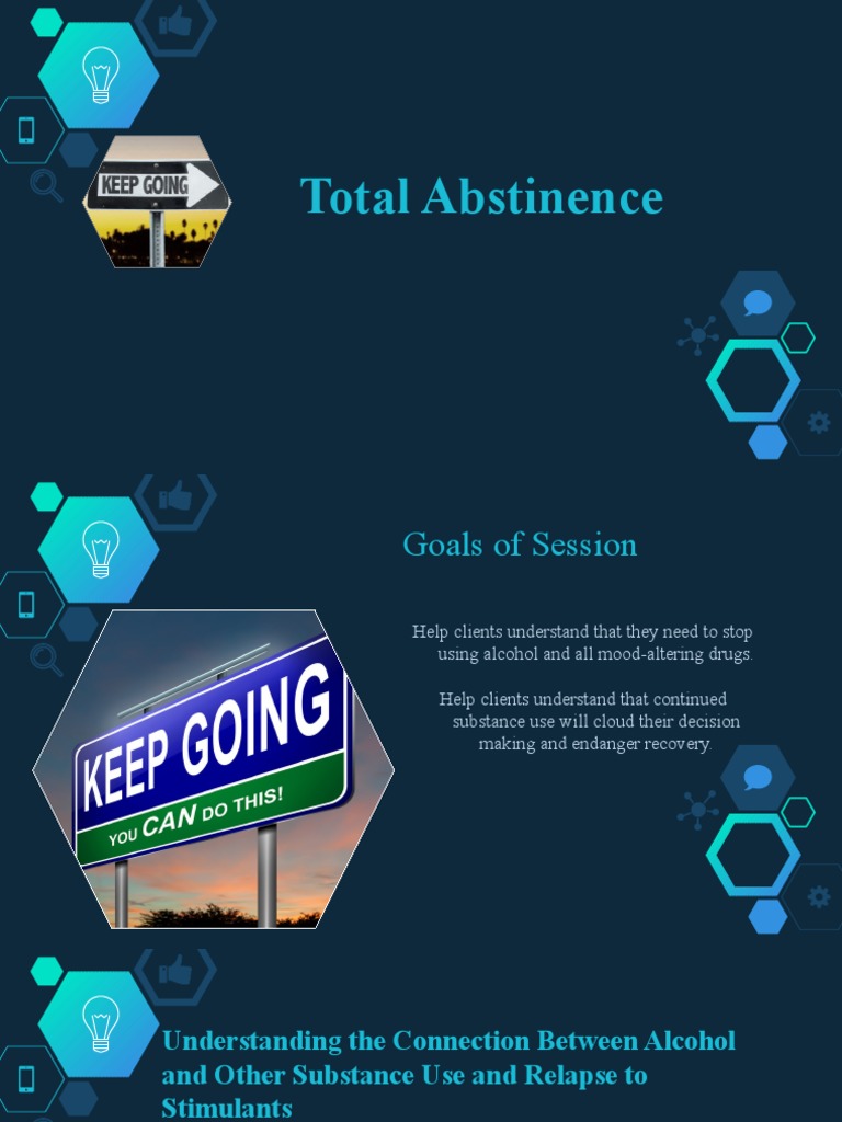 Total Abstinence for Recovery Success | PDF | Substance Abuse ...