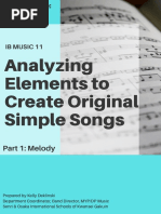 Major and Minor Key Cadences Wall Chart | PDF