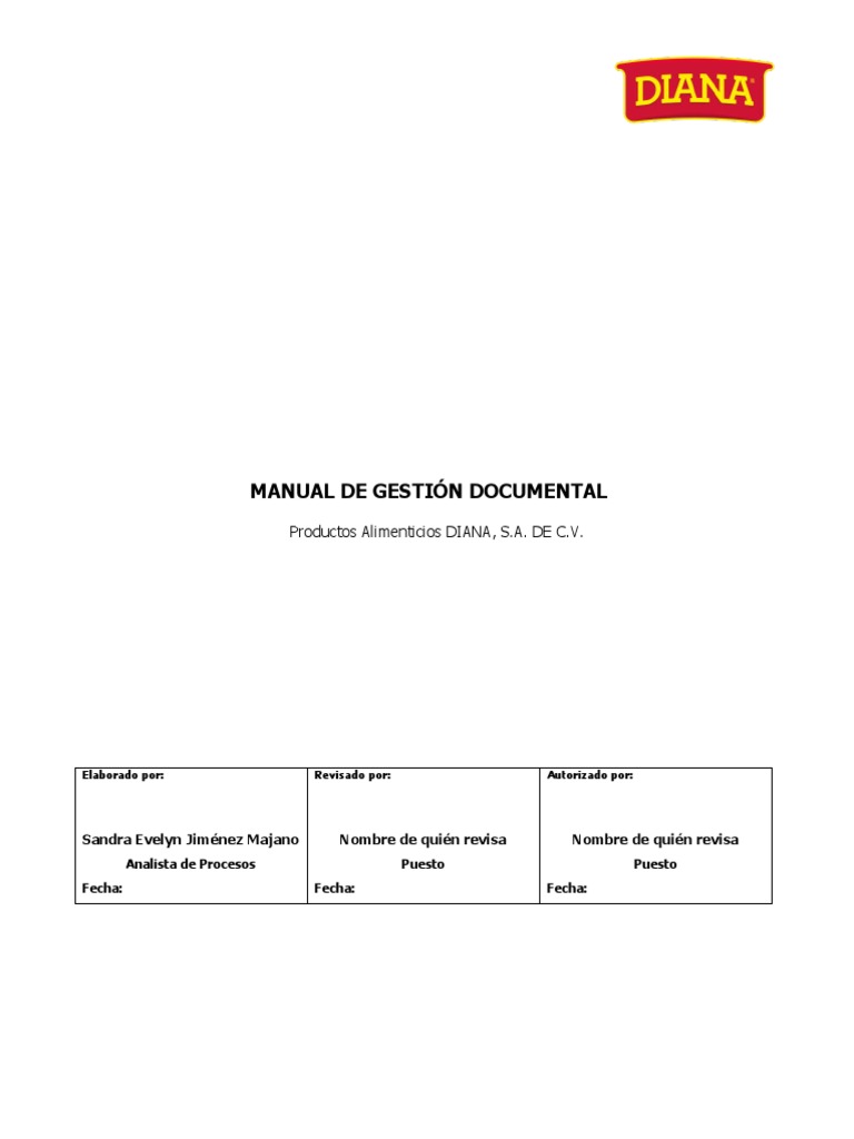 Manual de Gestión Documental (Carlos Perez) | PDF | Gestión de ... Manual de Gestión Documental (Carlos Perez) | PDF | Gestión de ...