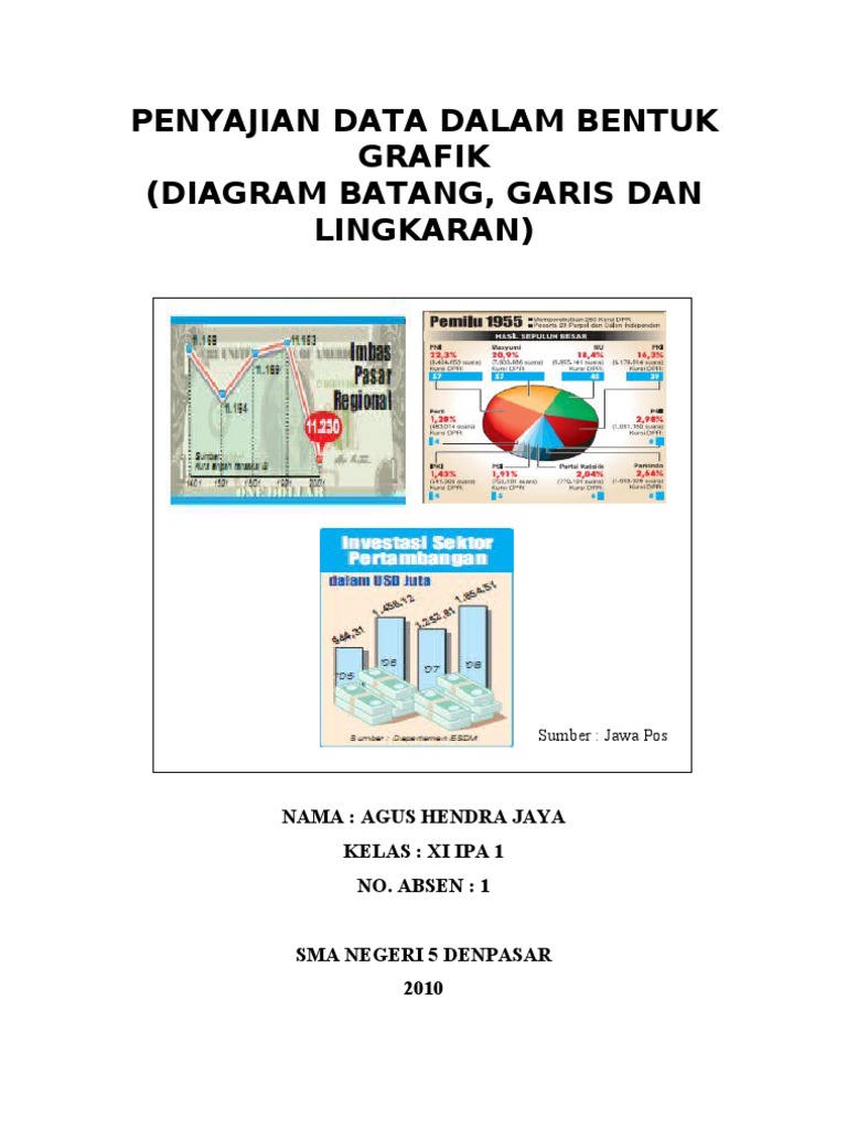 Penyajian Data Dalam Bentuk Grafik | PDF