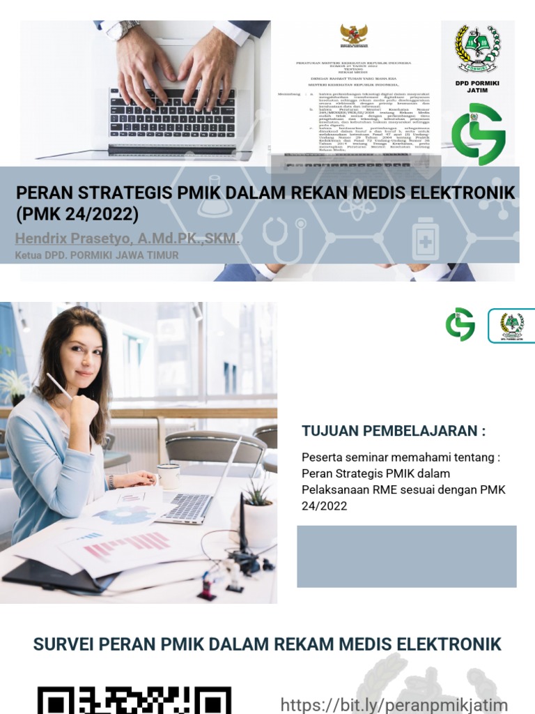 Hendrix Prasetyo - Peran PMIK Dalam RME | PDF