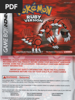 Pokémon Reloaded Edition: Game Controls | PDF | Pokémon