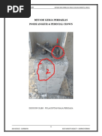 Metode Kerja Bundwall Tangki Solar | PDF
