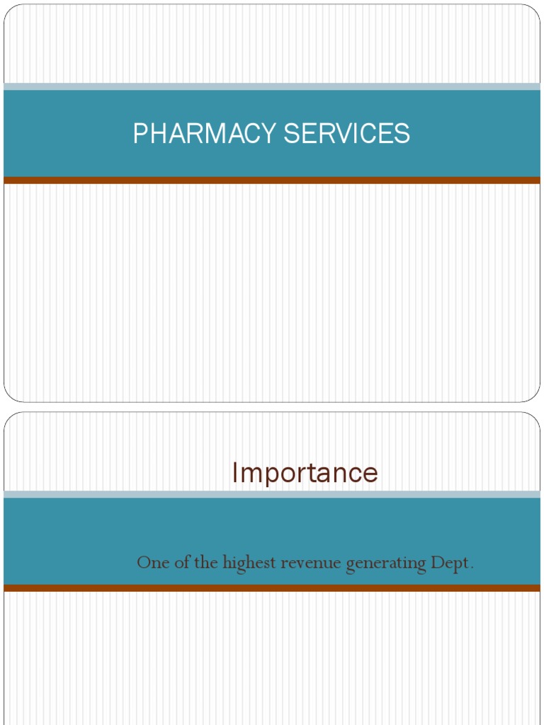 Pharmacy Planning | PDF | Pharmacy | Pharmacist