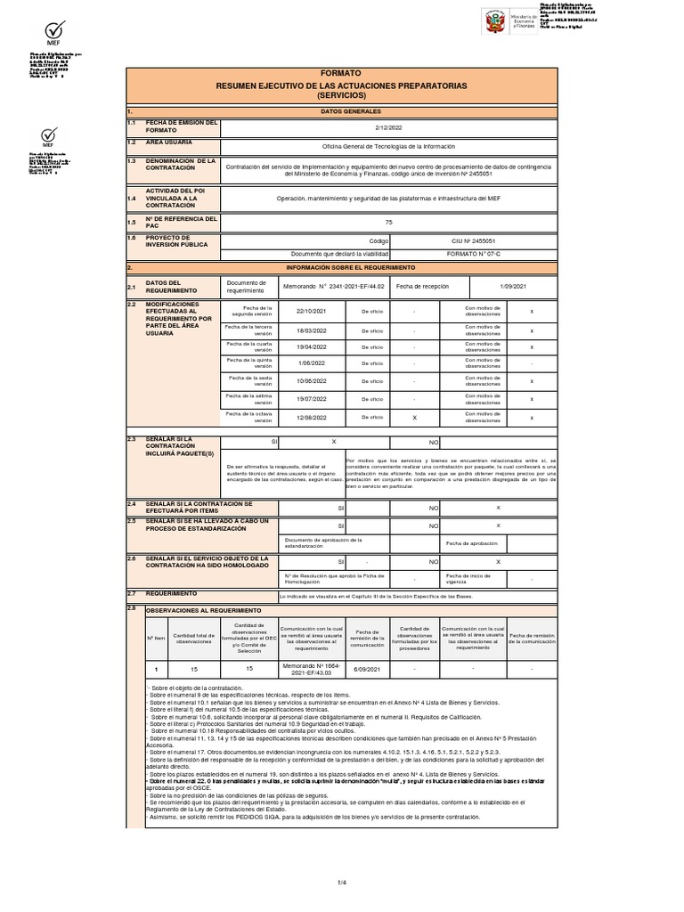 93 Resumen Ejec CP 6 02.12.22RRR 20221227 165543 944 | PDF | Fibra óptica | Agua