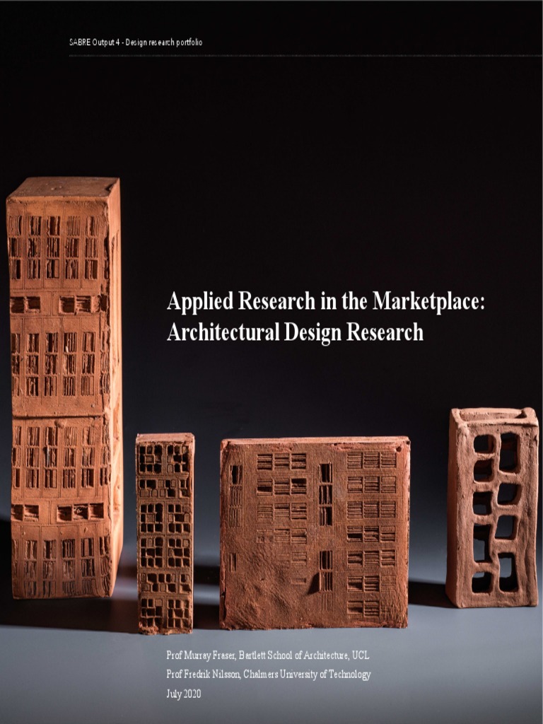 Architects' Research Portfolio | PDF | Design | Apartment