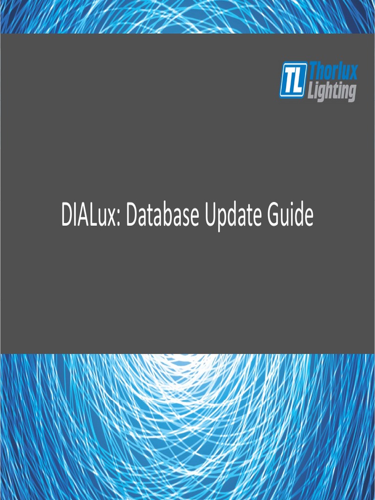 Dialux Update Guide | PDF
