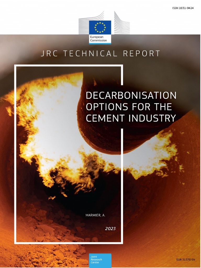 Decarbonisation Cement Industry | PDF | Cement | Low Carbon Economy