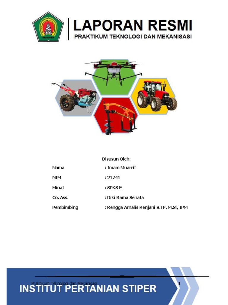 Alsintan - Acara 7 - Muhammad Rinaldy | PDF