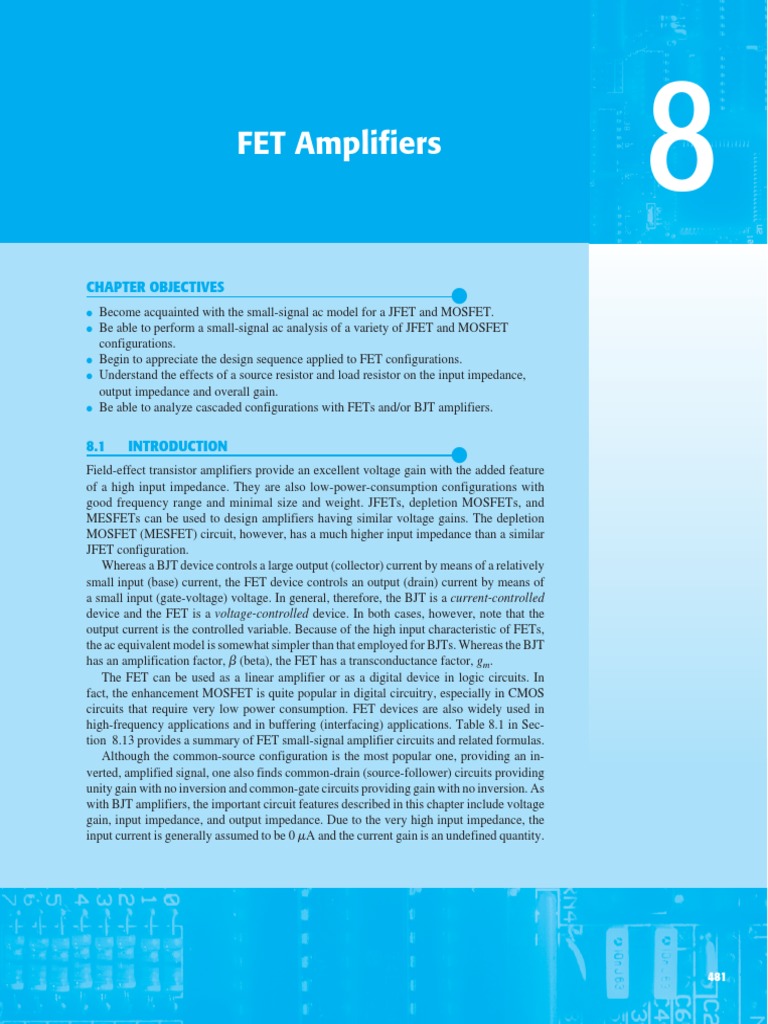 FET Amplifiers | PDF | Field Effect Transistor | Amplifier