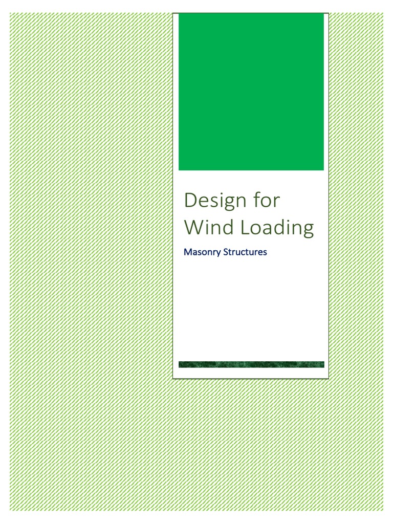 Design of Wind Loadings | Download Free PDF | Civil Engineering ...