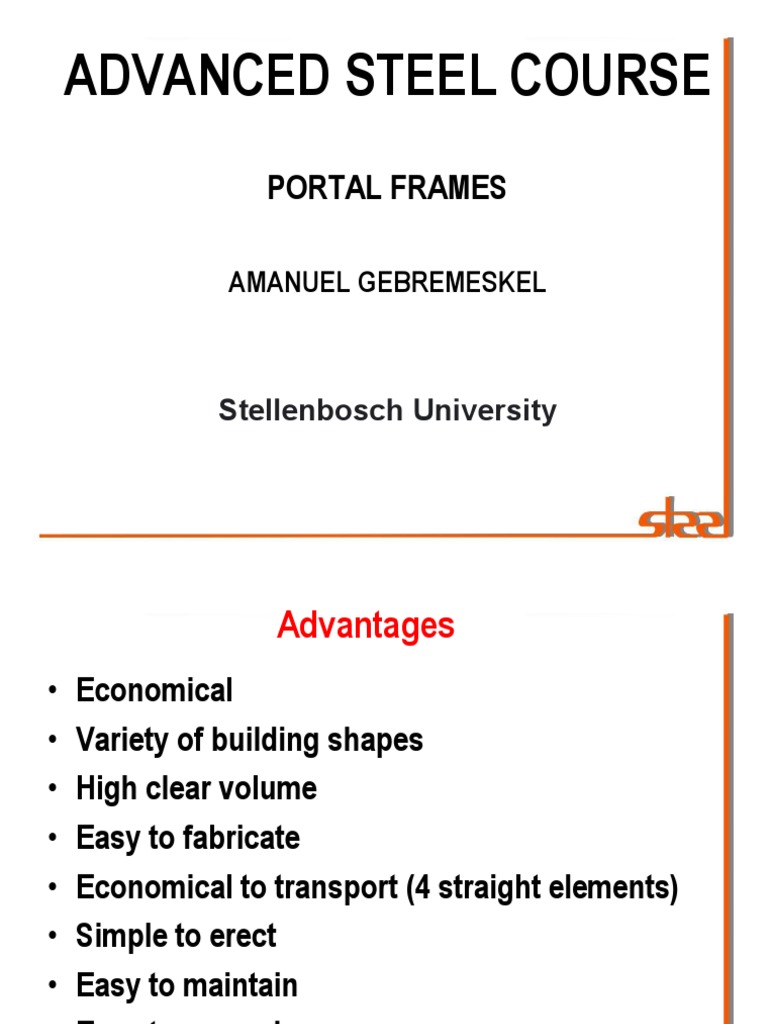 Portal Frame Analysis and Design: Evaluating the Structural Performance ...
