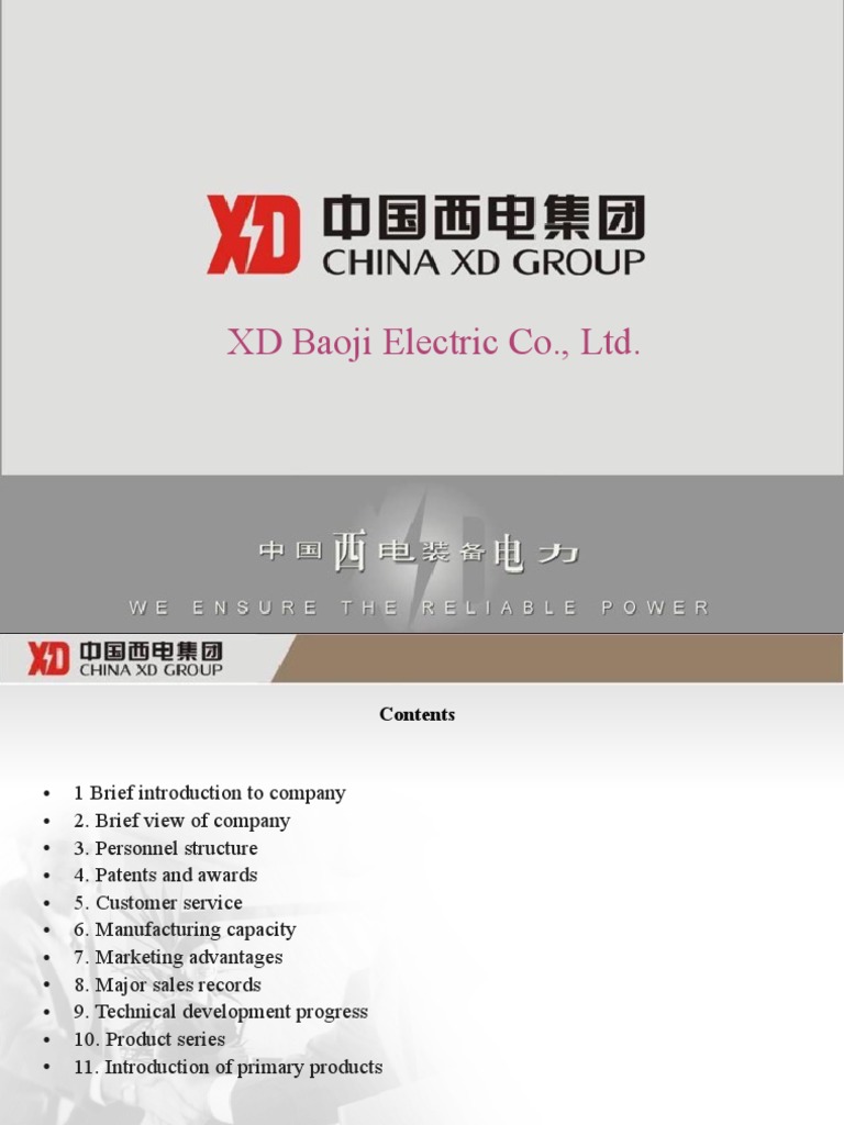 Chian XD Group | PDF | Insulator (Electricity) | Electric Power ...